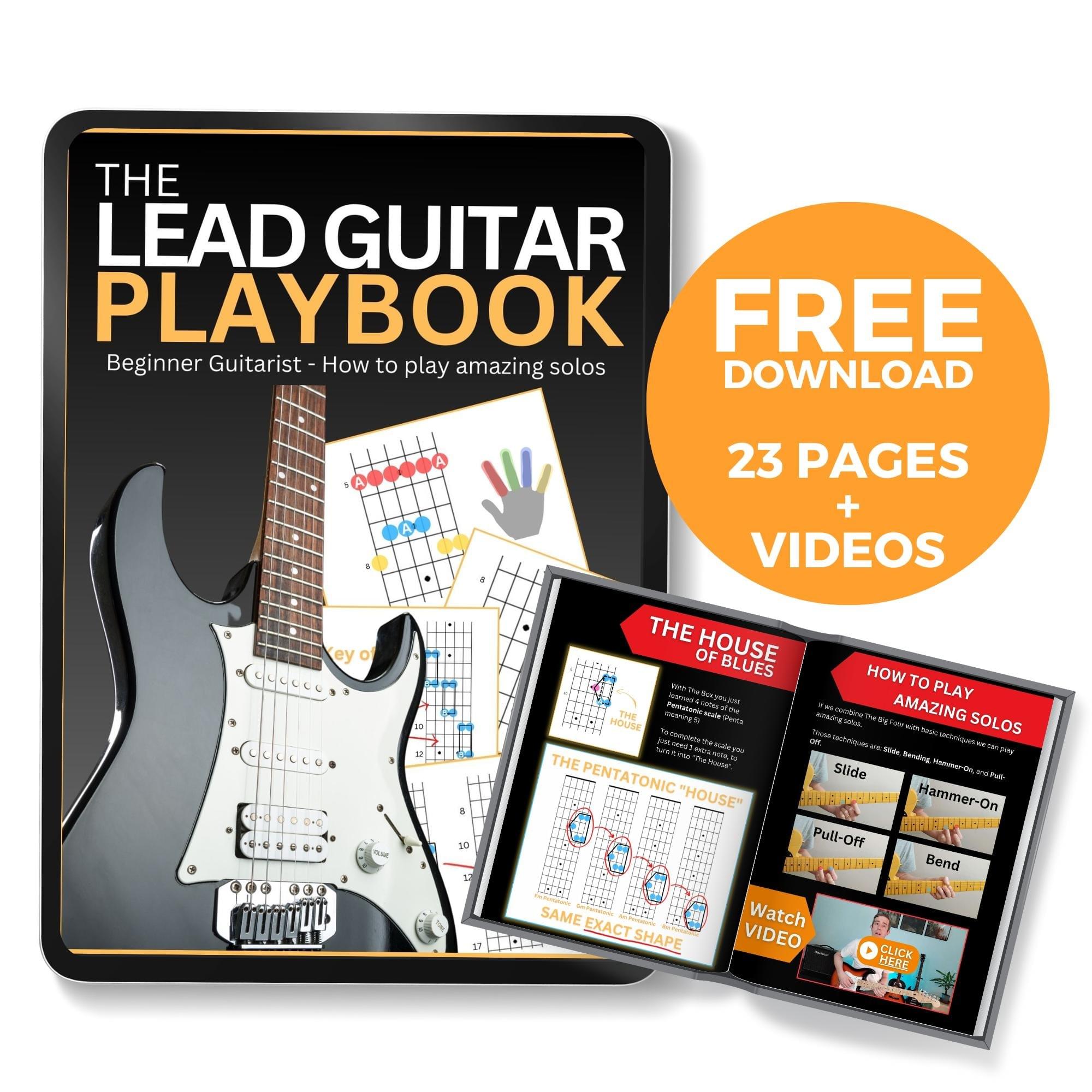 FREE Lead Guitar Playbook